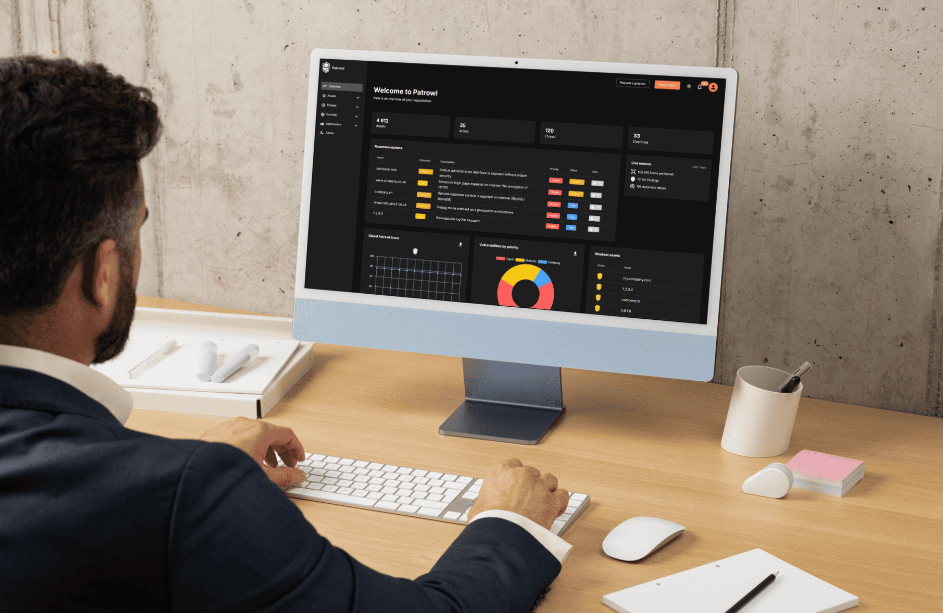 Meilleure solution pour : Vulnerability Operations Center (VOC) - Patrowl